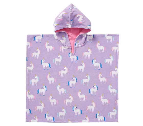 Unicorn Poncho | Pottery Barn Kids