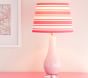 Bright Pink Charlie Rugby Shade | Kids Lamp | Pottery Barn Kids