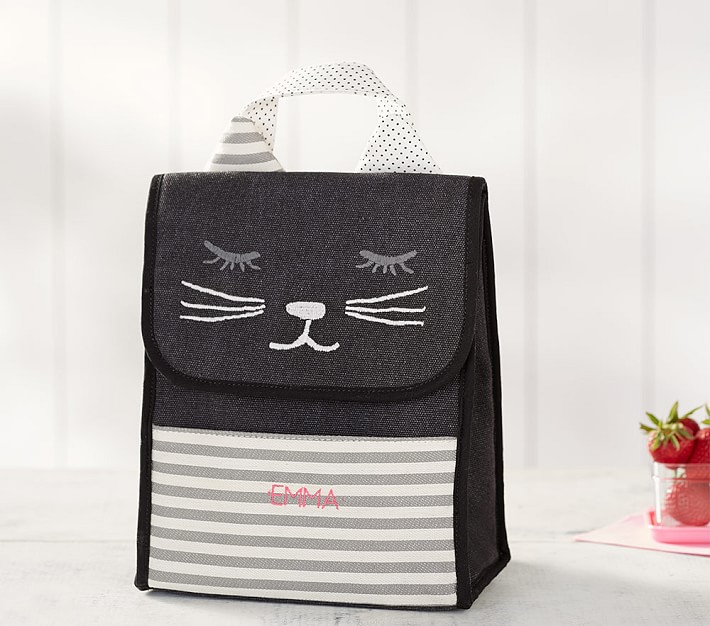 The Emily & Meritt Kitty Critter Kids Lunch Box | Pottery Barn Kids
