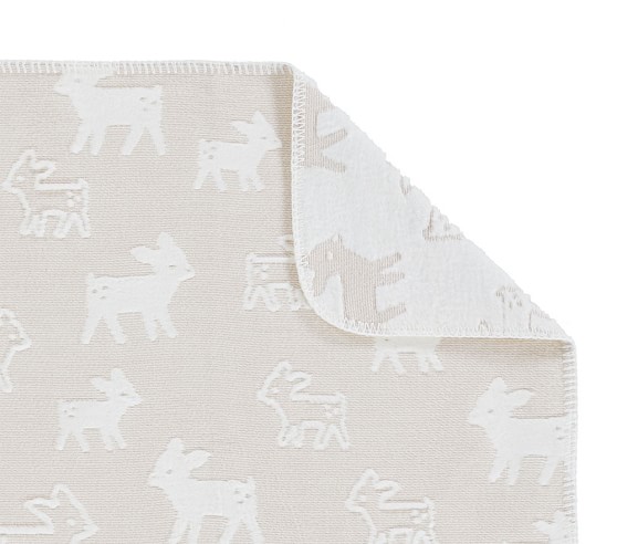 Fuzzy Fawn Baby Blanket | Pottery Barn Kids