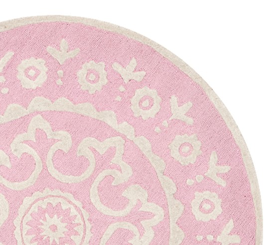 McKenna Round Rug | Patterned Rugs | Pottery Barn Kids