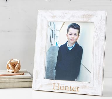 Reclaimed Wood Personalized Frame | Baby Keepsake | Pottery Barn Kids