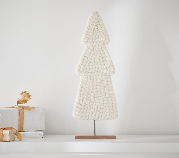Wooly Tree Decor | Christmas Decorations | Pottery Barn Kids