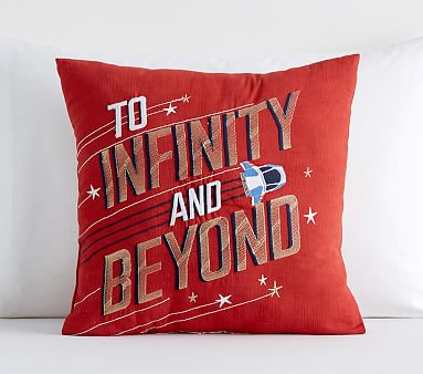 To Infinity And Beyond Kids' Pillow | Pottery Barn Kids