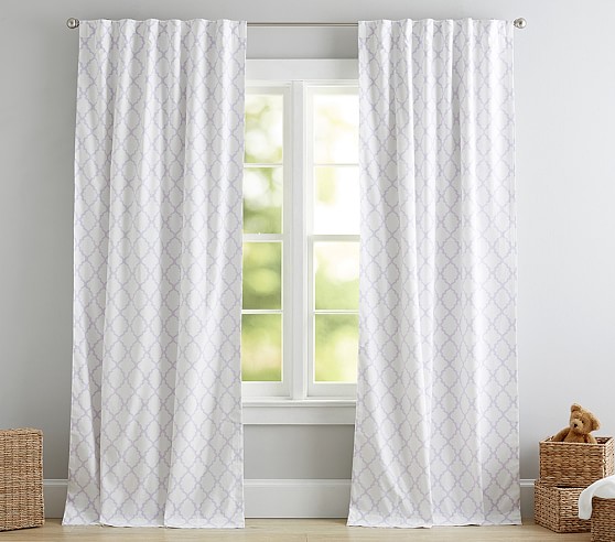 Addison Printed Kids Blackout Curtain | Pottery Barn Kids