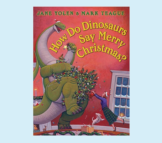 How do Dino's Say Merry Christmas Book | Kids Books | Pottery Barn Kids