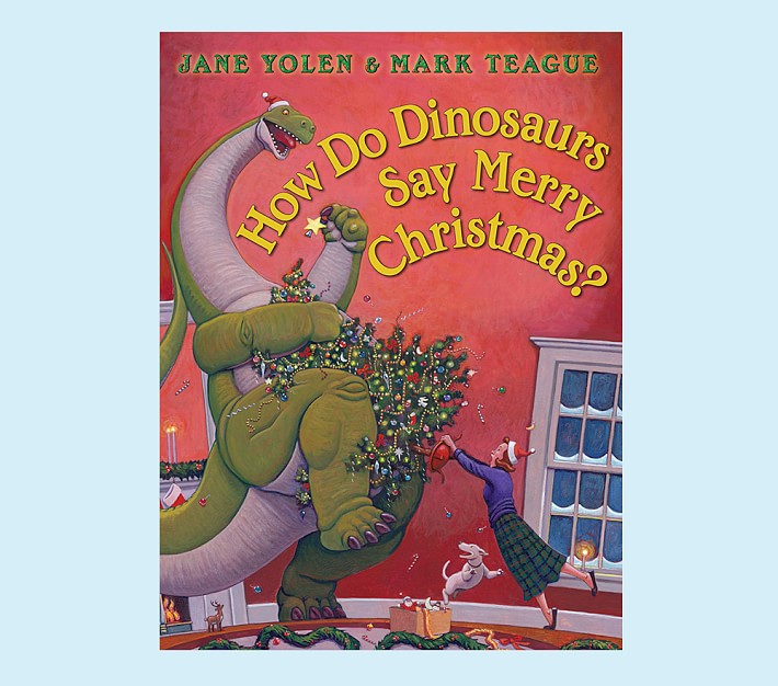 How do Dino's Say Merry Christmas Book | Kids Books | Pottery Barn Kids