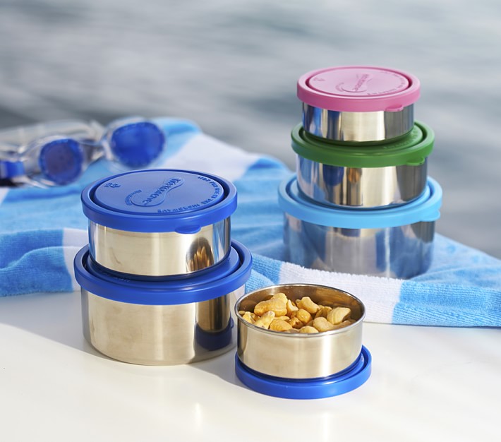 Stackable Stainless Nesting Trio | Food Storage | Pottery Barn Kids
