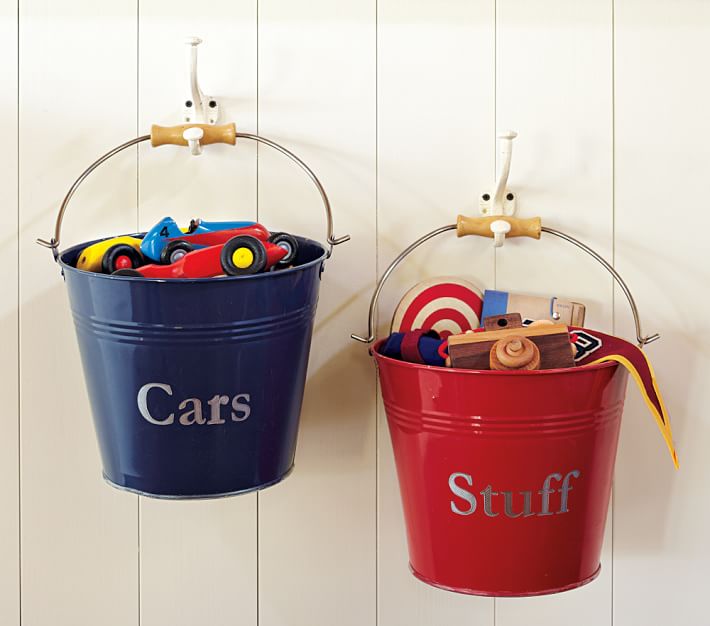 Galvanized Bucket | Kids Storage | Pottery Barn Kids
