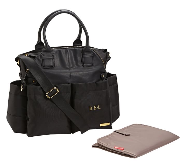 Chelsea Downtown Chic Skip Hop Diaper Satchel | Pottery Barn Kids