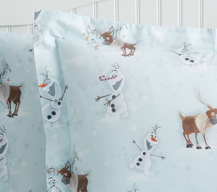 Disney Frozen Olaf Organic Kids' Duvet Cover | Pottery Barn Kids