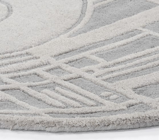 Death Star™ Round Rug 4 ft Round | Patterned Rugs | Pottery Barn Kids