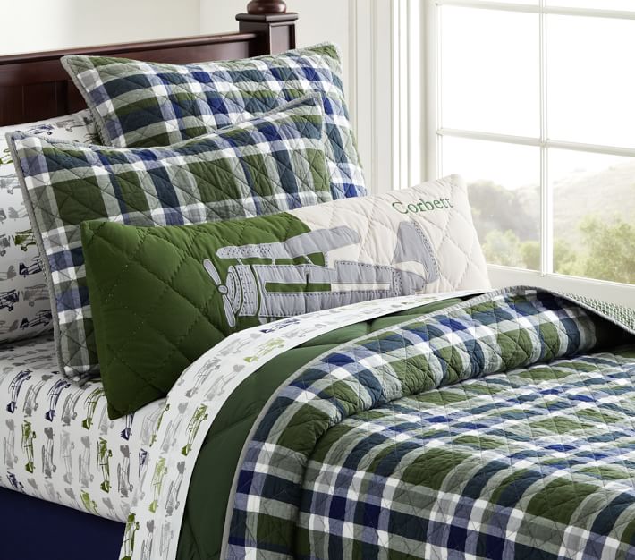 Charlie Sheeting | Pottery Barn Kids