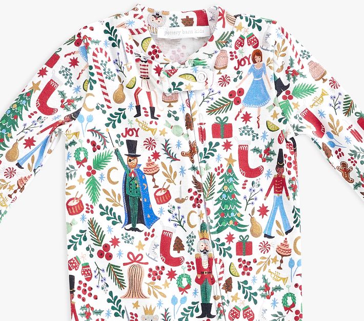 Rifle Paper Co. Nutcracker Nursery Pajama | Pottery Barn Kids