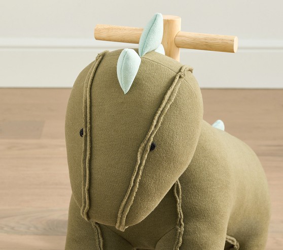Dino Cotton Plush Nursery Rocker | Pottery Barn Kids