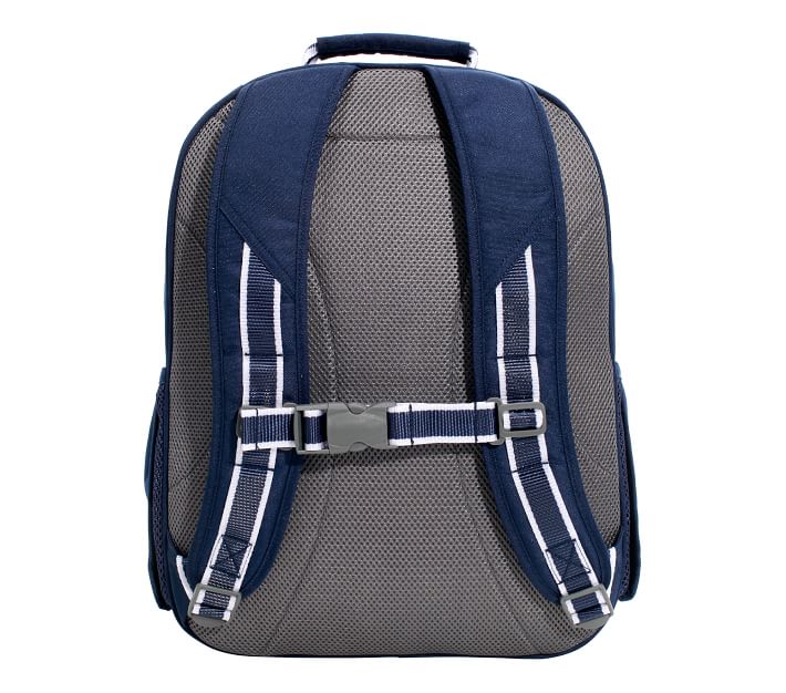 Mackenzie Navy Solid Backpacks | Pottery Barn Kids