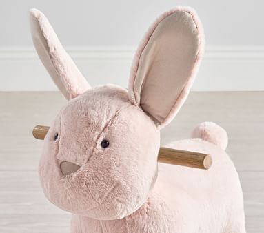 Blush Bunny Rocker | Animal Rocker | Pottery Barn Kids