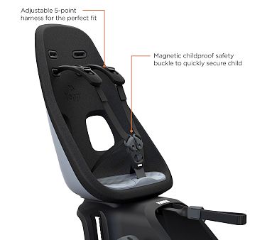 Thule Yepp Nexxt Maxi Rack Mount Child Bike Seat | Pottery Barn Kids