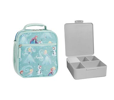 Mackenzie Aqua Disney Frozen Lunch & Bento Bundle, Set of 2 | Pottery ...