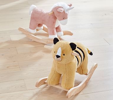 Unicorn Plush Nursery Rocker | Pottery Barn Kids