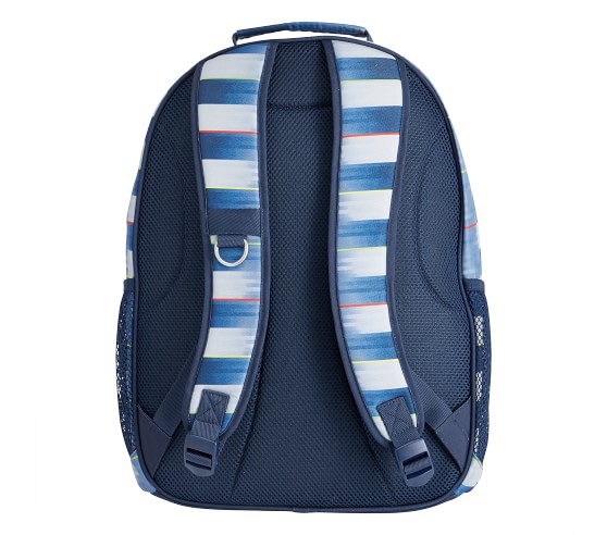 Gear-Up Motion Blur Navy Backpack | Pottery Barn Kids
