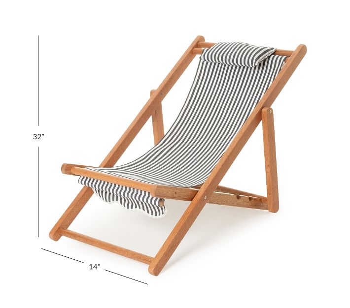 Mini Sling Chair, Lauren's Stripe | Pottery Barn Kids