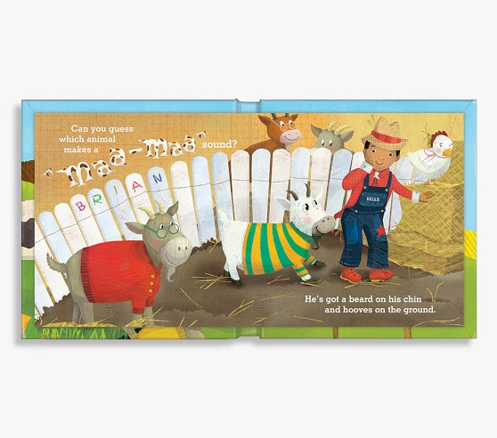 My Farm Friends Personalized Book | Kids Books | Pottery Barn Kids
