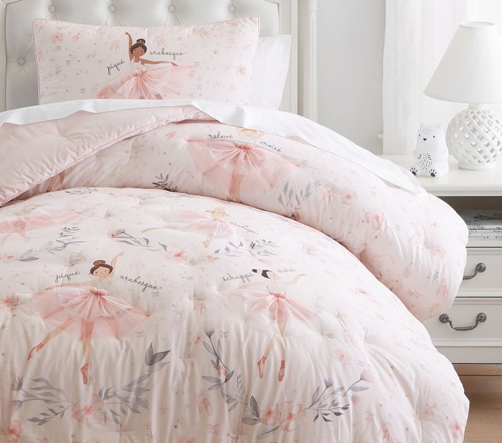 Ballerina Comforter & Shams | Pottery Barn Kids