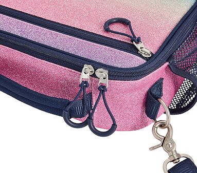 Mackenzie Rainbow Ombre Sparkle Glitter Adaptive Lunch & Bento Bundle, Set of 2 | Pottery Barn Kids