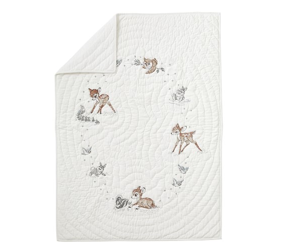 Disney Bambi Baby Quilt | Pottery Barn Kids