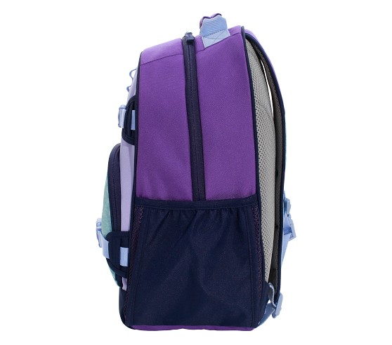 Mackenzie Lavender/Aqua/Navy Colorblock Backpacks | Pottery Barn Kids