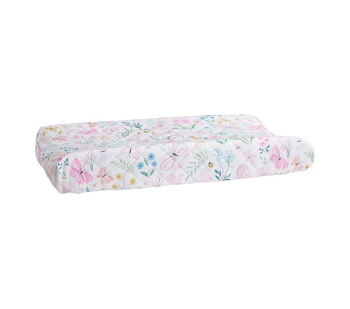 Wildflower Butterfly Changing Pad Cover | Pottery Barn Kids