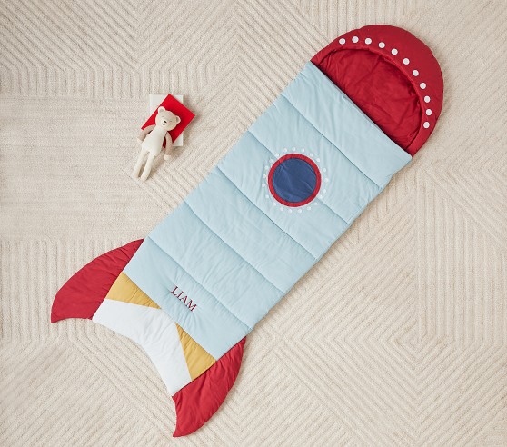 Rocket Shaped Sleeping Bag | Pottery Barn Kids