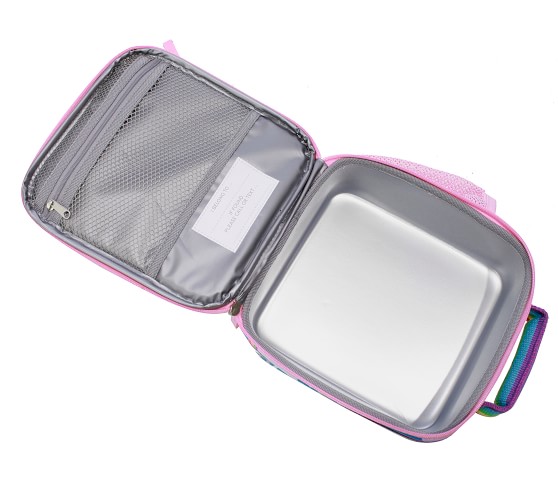 Mackenzie Aqua Unicorn Parade Lunch Boxes | Pottery Barn Kids