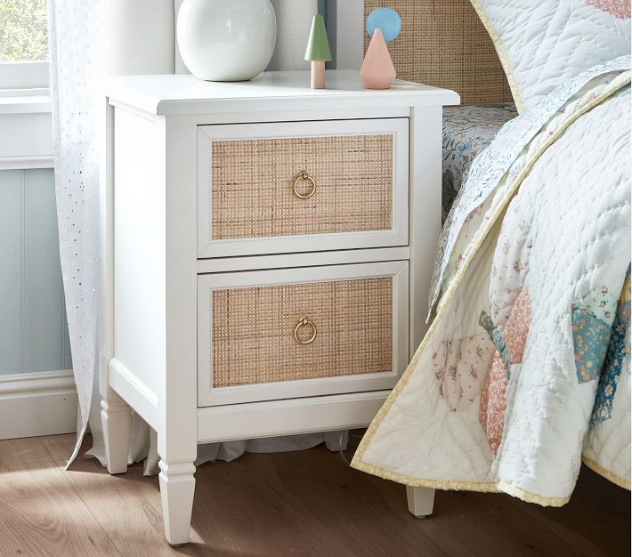 Ava Regency Caned Nightstand | Pottery Barn Kids