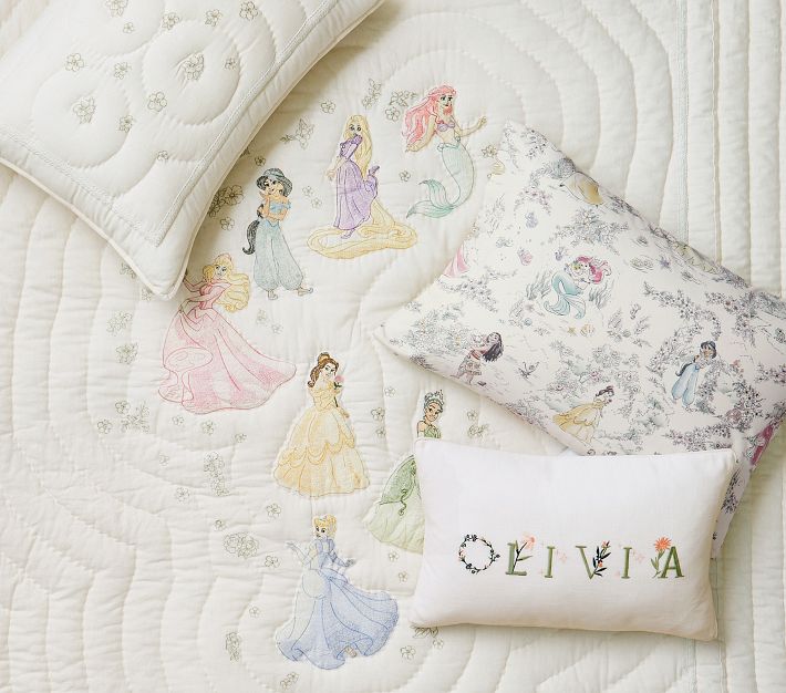 Disney Princess Heritage Quilt & Shams | Pottery Barn Kids