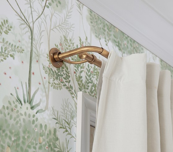 Room Darkening Double Curtain Rod | Pottery Barn Kids