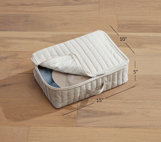 Quilted Zippered Storage | Pottery Barn Kids