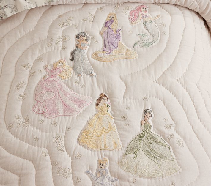 Disney Princess Heritage Quilt & Shams | Pottery Barn Kids