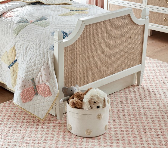 Performance Textured Dot Rug | Pottery Barn Kids