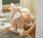 Sherpa Fox Plush Nursery Rocker | Pottery Barn Kids
