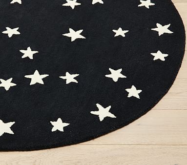 Starry Skies Round Rug | Pottery Barn Kids