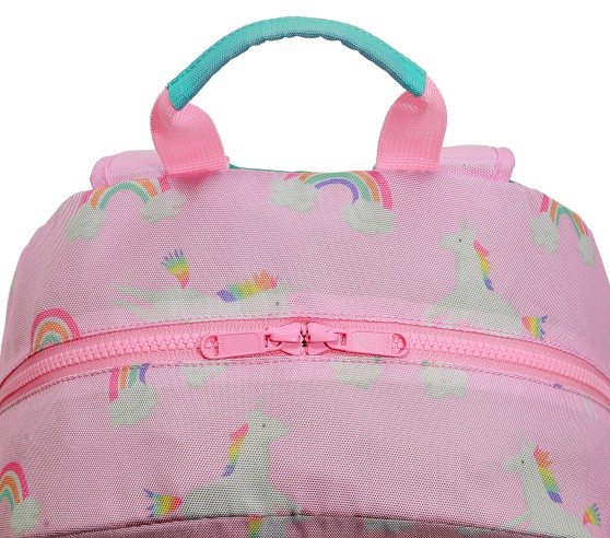 Astor Pink Rainbow Unicorn Backpacks | Pottery Barn Kids