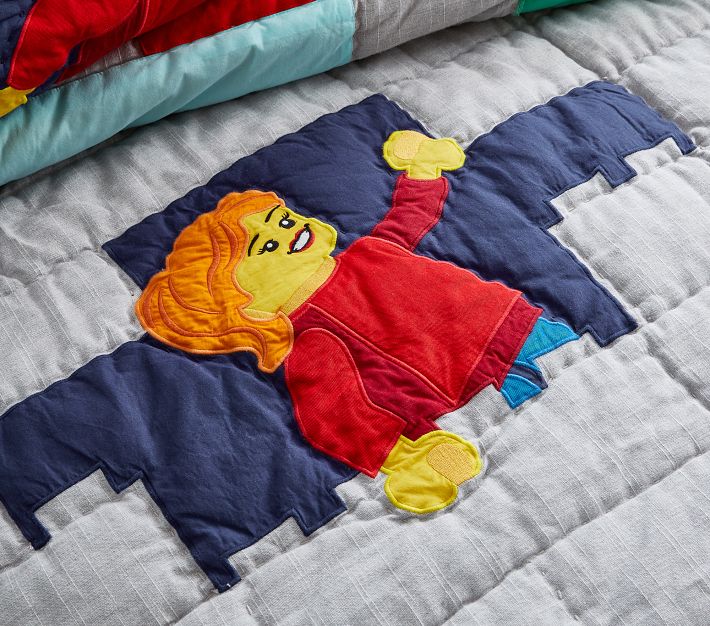LEGO® Quilt & Shams | Pottery Barn Kids