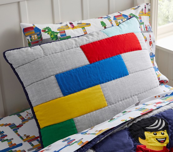 LEGO® Quilt & Shams | Pottery Barn Kids