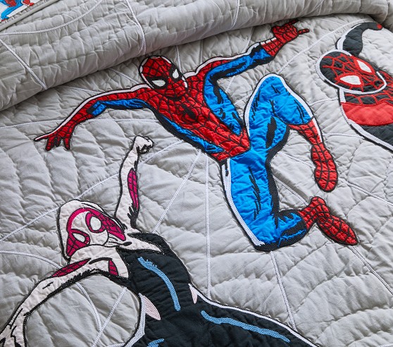Marvel's Spider-Man Quilt & Shams | Pottery Barn Kids
