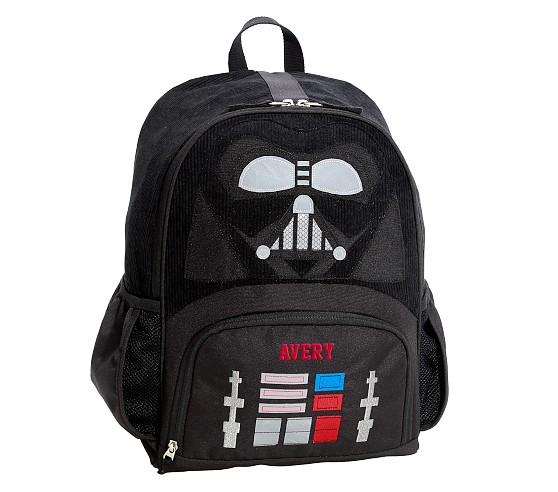 Mackenzie Star Wars™ Darth Vader™ Backpacks | Pottery Barn Kids