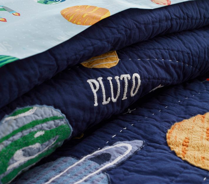 Solar System Glow-in-the-Dark Bedding Set | Pottery Barn Kids