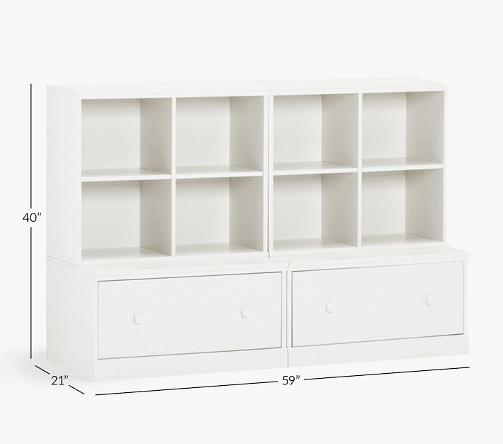 Cameron 2 x 2 Cubby Wall System | Pottery Barn Kids