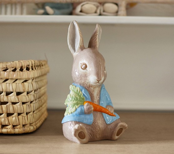 Peter Rabbit™ Cast Ceramic Bank | Pottery Barn Kids